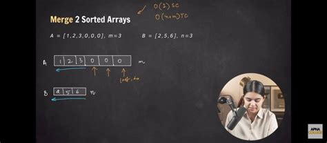 Arpan Kumar On Linkedin Dsa Codingjourney Womenintech 100daysofcode Mergesortedarrays