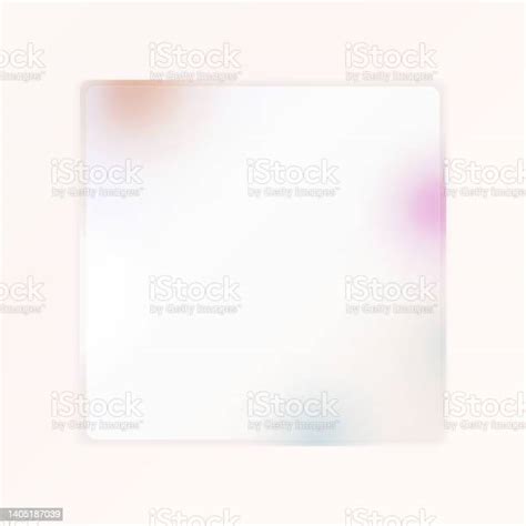 유리 모형성 벡터 효과와 현대적인 배경 투명 유리 카드 디자인 유리 형태 트렌드 스타일 흐리게 그림자와 흰색 원 추상 배너 벡터 일러스트레이션 3차원 형태에 대한 스톡 벡터