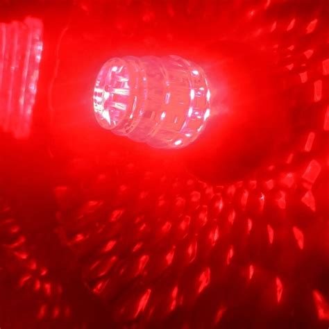 خرید و قیمت لامپ دو کنتاکت فلاشر ال ای دی چشمک زن قرمز کریستالی وارداتی بسته دو عددی از غرفه اتو