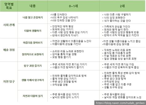 보육교사준비 제4차 어린이집 표준보육과정 이해 네이버 블로그