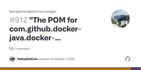 the pom for com github docker java docker java docker java jar 3 2 13