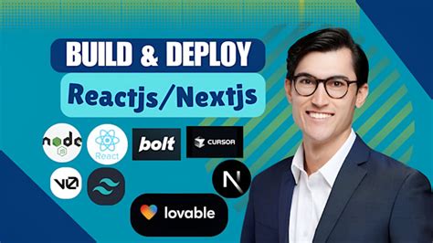 Build React Next Js Using Bolt New Lovable Vo Cursor Ai Shadcn Ui Supabase By Vingowebdev