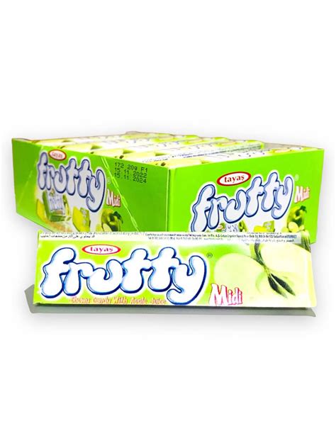 ᐉ Конфеты жевательные Tayas Frutty Яблоко 24 шт 14815881 • Купить в Киеве Украине • Лучшая