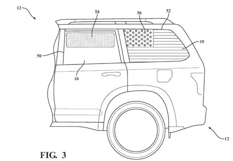Gm Files To Patent Display And Light Blocking Screens
