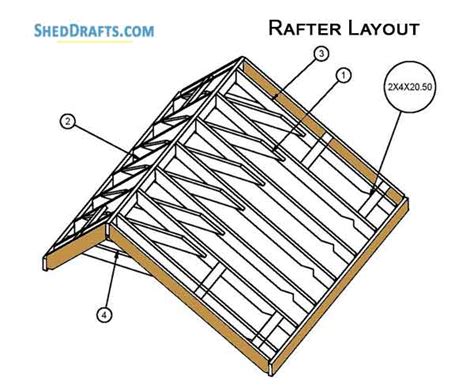 6x8 Saltbox Storage Shed Plans