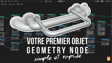 Débuter simplement avec geometry nodes Tutoriel Blender YouTube