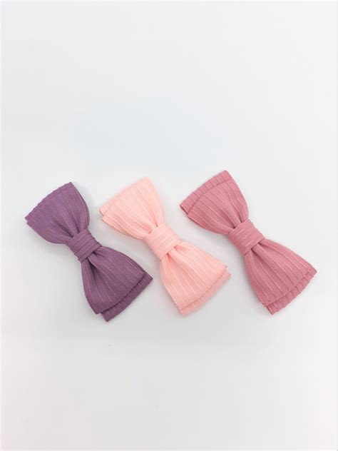 파스텔 리본 자동핀 아이디어스