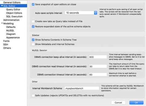 Mysql Error Code 1175 Turn Off Safe Update Mode In Workbench