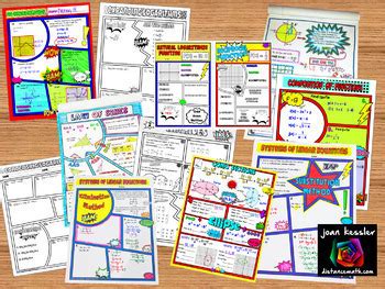 PreCalculus FUN Notes Doodle Pages Bundle By Joan Kessler TPT