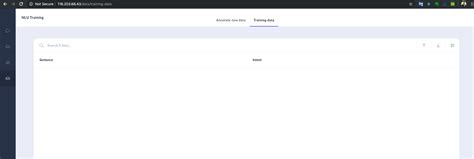 When I Upload Trained Model To Rasa X Train Data Not Appear On Training Section Deprecated