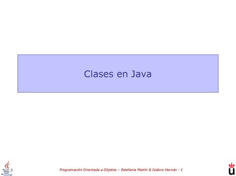 Clases Utilizadas En El Primer Examen De Poo Diapositivas De Programación Orientada A Objetos