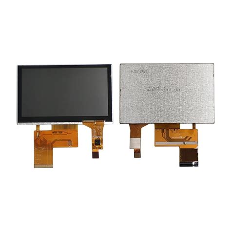 Módulo TFT LCD colorido de polegadas e tela LCD x tela de toque capacitiva
