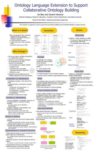 Ontology Language Extension To Support Collaborative Ontology Building Pdf