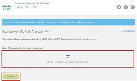 Expressway SIP Call Analyzer による SIP コールの解析 Cisco Community