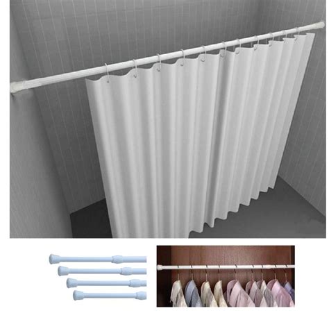 აბაზანის ფარდის ჯოხი Mh 5270 140 260სმ თეთრი Upstore Ge