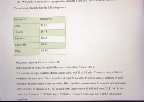 Solved 1 Write A Cmenu Driven Program To Simulate A