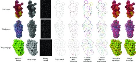 Model Detection Effect And Comparison Diagram Under Different Types Of