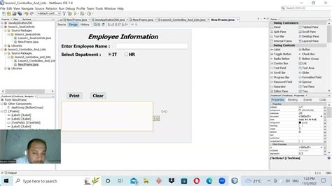 lesson3 visual programming gui components 1 sec4 youtube