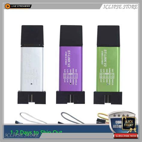 Promo St Link V2 Programming V2 Mini Stm8 Stm32 Emulator Diskon 13 Di Seller 3clipse Store