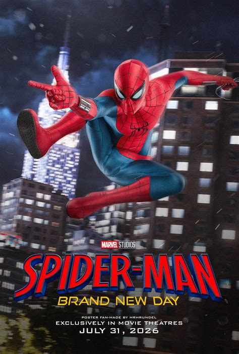 Spider Man Brand New Day Fan Poster By Mrhrundel By Mrhrundel On