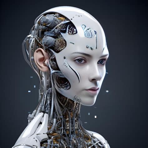 Premium Photo Sophistication And Futuristic Elegance A Glimpse Into Cuttingedge Ai Robotics
