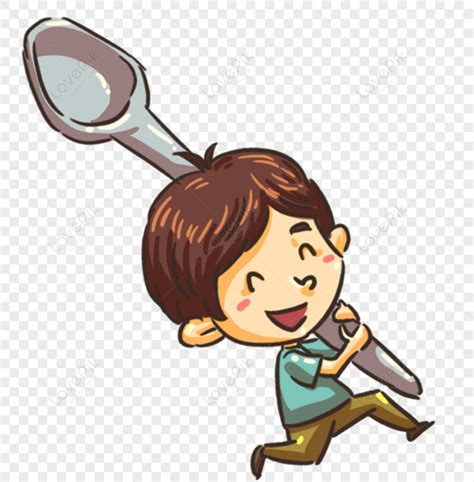 숟가락 들고 Png 일러스트 및 벡터 이미지 무료 다운로드 Lovepik