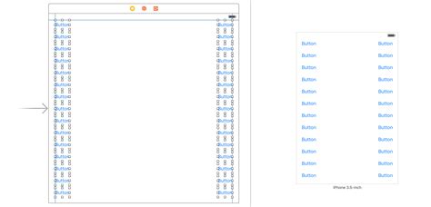 Ios How To Equally Space Items In Xcode Storyboard Stack Overflow