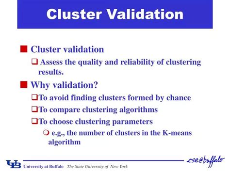 Ppt Cluster Validation Powerpoint Presentation Free Download Id