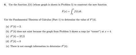 Use The Function F T Whose Graph Is Shown In Chegg