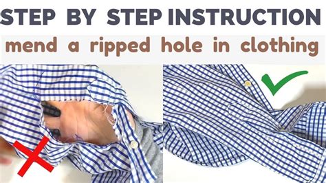 How To Sew A Hole On Sweatpants At Loretta Cyr Blog