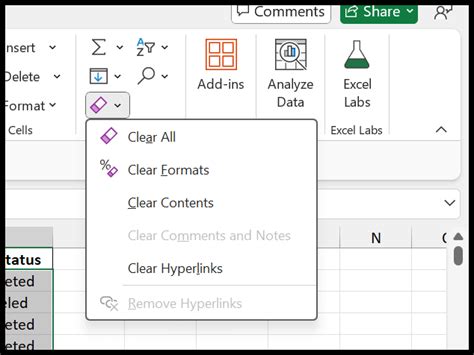 How To Remove Table Formatting In Excel