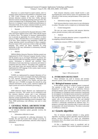 A Study Of Intrusion Detection System Methods In Computer Networks PDF