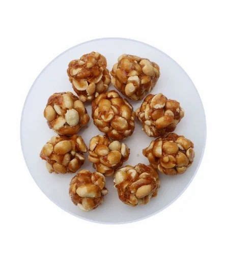 Brown Groundnut Chikki Candy Ball Packaging Type Loose At Best Price