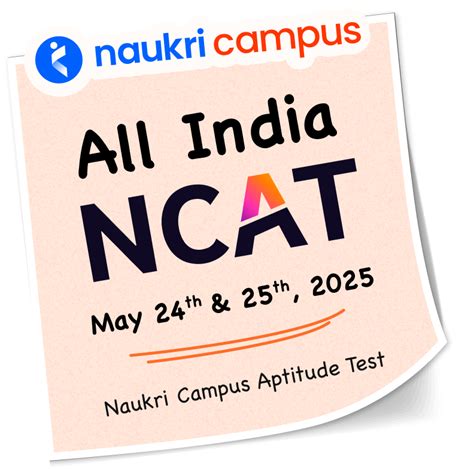 All India Online Aptitude Test 2025 Aincat Naukri Campus