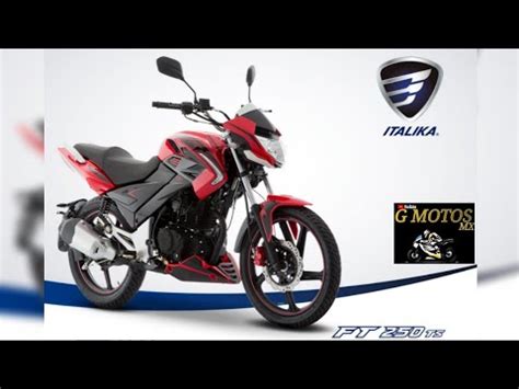 Review Italika Ft 250 Ts 2021 🔴⚫ G Motos Mx 🏍️ Youtube
