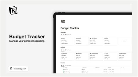 11 free notion budget templates to track your expenses