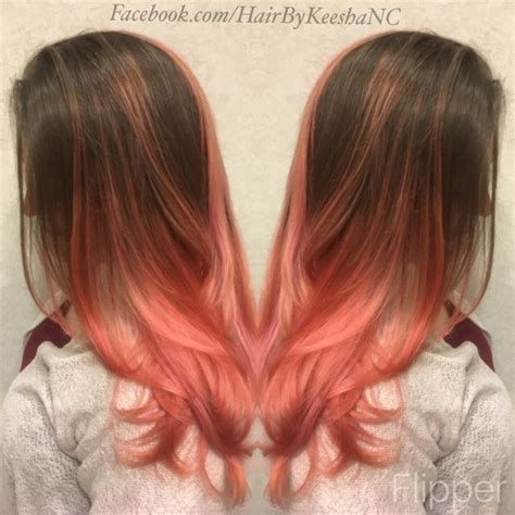 Peach Ombre Keesha Cavadini Mia And Maxx Hair Studio Bellis Fair Mall