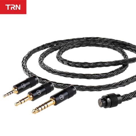 Trn T2 Pro 16 Core Silver Plated Hifi Upgrade Cable 352544mm Plug