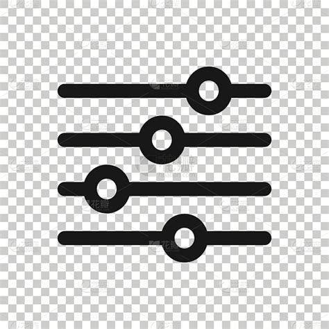 噪声 商务 绘画插图 扁平化设计 计算机图标 矢量 标志 音量旋钮 调整素材 花瓣网