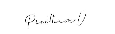 80 Preetham V Name Signature Style Ideas Super Online Autograph