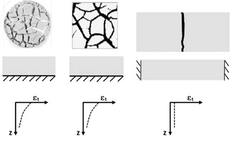 Crack Patterns Constraint Conditions And Approximate Tensile Strain Download Scientific