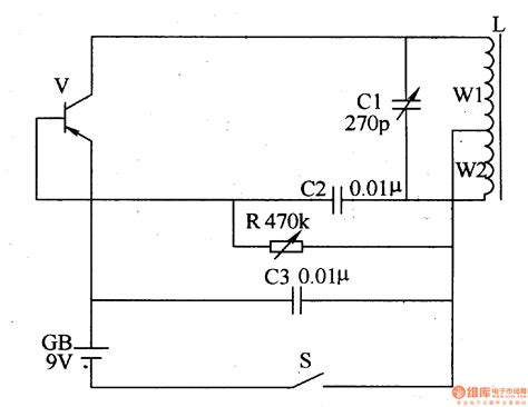 Underground Water Detector Circuit Diagram
