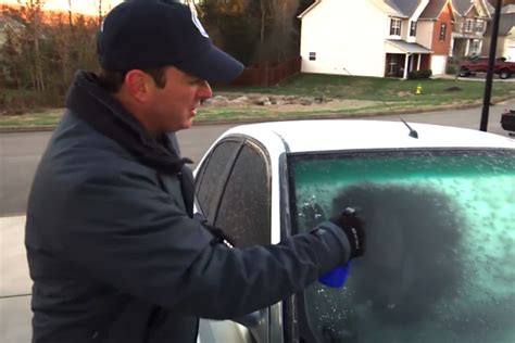 How To Quickly Defrost Your Windshield [video]