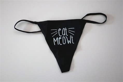 Black Kinky G String Panties Ddlg Abdl Submissive Cum Thong Etsy Uk