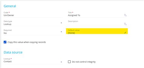 Set Default Value To A Lookup In Classic Ui Community Creatio