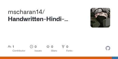 Github Mscharan14 Handwritten Hindi Character Recognition