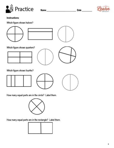 Partitioning Circlesrectangles Free Pdf Download Learn Bright