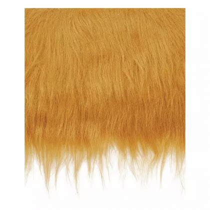 Дългокосместа Козина Плюш : 20 x 35 cm : Кафява | Слънчоглед