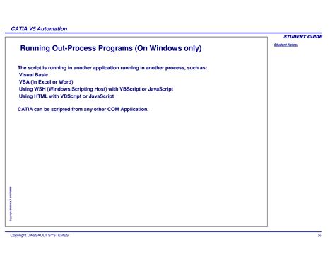 Catia V5 Automation Vb Scriptpdf Operating Systems Computer Software And Applications