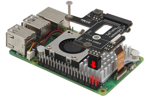 Geekworm X1003 Pcie To Nvme Ssd Adapter For Raspberry Pi 5 Works With